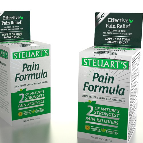 Pain Formula Packaging Design | Product packaging contest