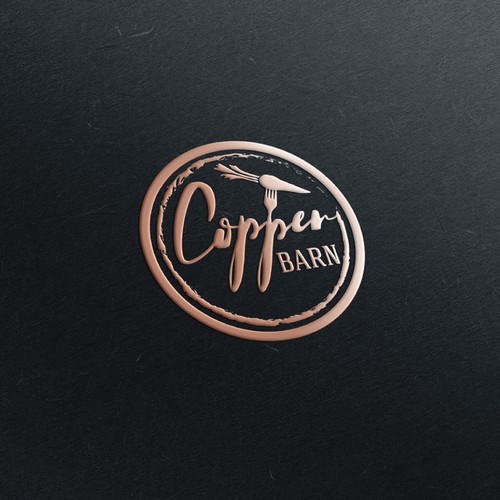 Need simply an amazing design for "Copper Barn" *utilize the copper ...