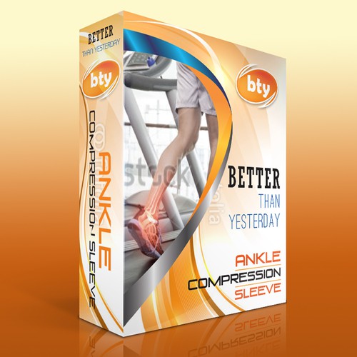 Create a simple product package for Compression Socks | Product ...