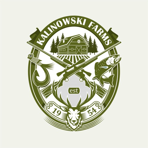 Designs | Rustic Family Farm Logo Design For Merchandise | Logo design ...