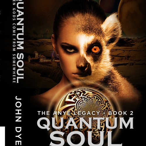 Quantum Soul - A science fiction novel | Book cover contest