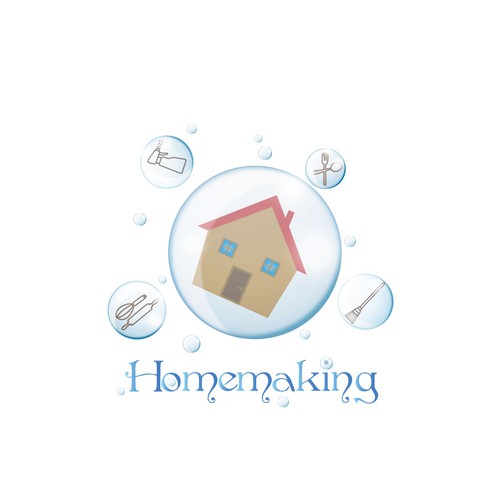 Create a modern logo for the old fashioned work of Homemaking. | Logo ...