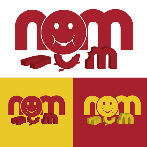 nom nom | Logo design contest