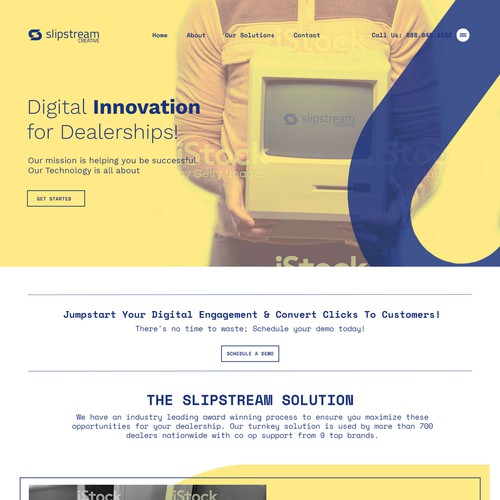 Website Refresh | Web page design contest