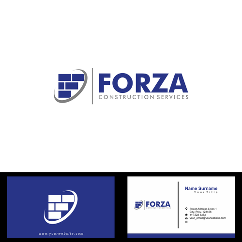 Forza Construction Services needs a logo and marketing design to show ...