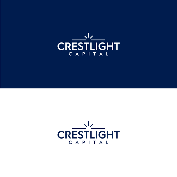 Design a simple and sleek logo for Crestlight Capital, a new investment ...