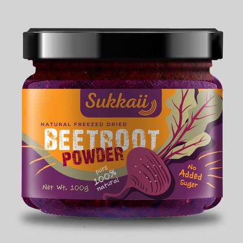 Designs | Design bold, bright, colorful superfood label | Product label ...