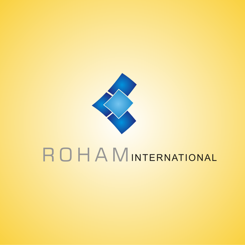 Roham International - Edgy, Creative Logo for Marketing Firm | Logo ...