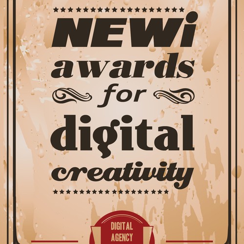 Design an award winning poster for an award winning digital agency ...