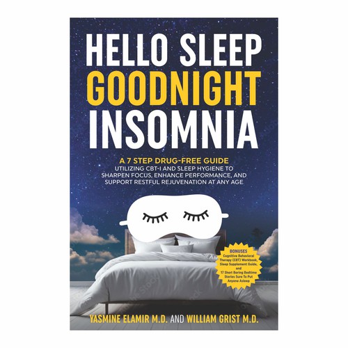 Designs | Sleep Book Cover Needed | Book cover contest