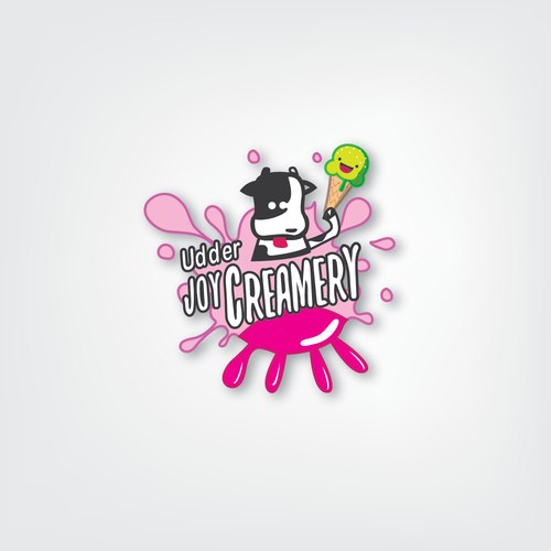 Design a fun logo for Udder Joy Creamery - Ice Cream Treat Company ...