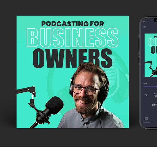 Designs | Podcast Cover Art for a Podcast About Podcasting (Too many ...