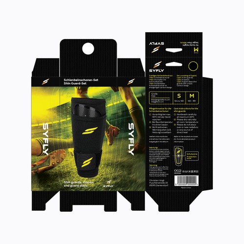 Designs | Package Design for a soccer shin guard-set | Product ...