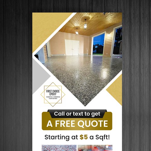Designs | First Choice Epoxy business Flyer | Postcard, flyer or print ...