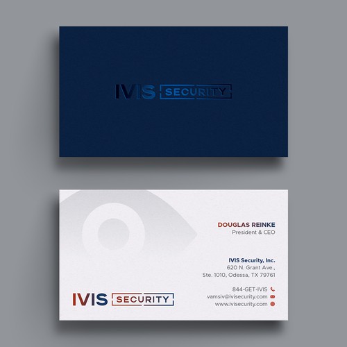 Designs | Business Card for Modern Security Company | Business card contest