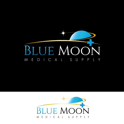 Create a cool yet simplistic design for Blue Moon Medical Supply | Logo ...