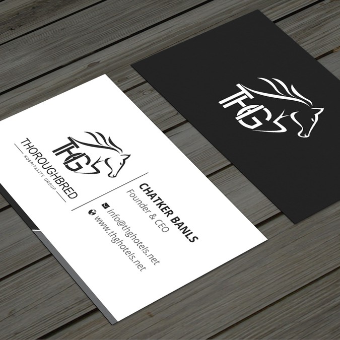 Business card design for the next generation of the hospitality ...