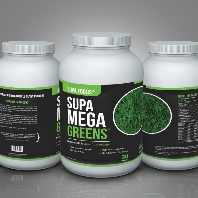Superfood product needs a super label. | Product label contest