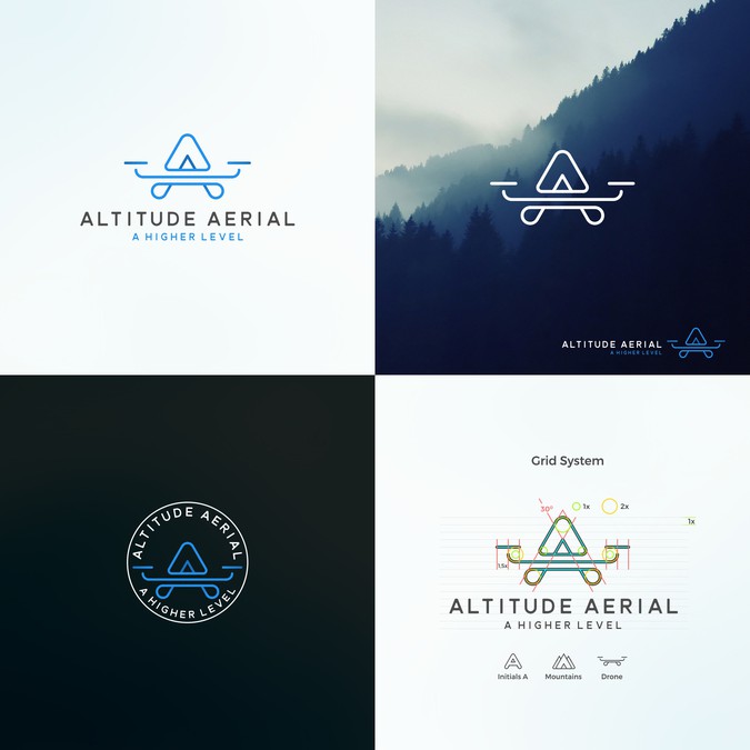 Creative Logo Design for Aerial (Drone) Imagery Company | Logo design ...