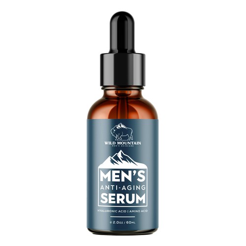 Designs | Eye Catching Label Design for Gritty Men's Skincare Brand ...