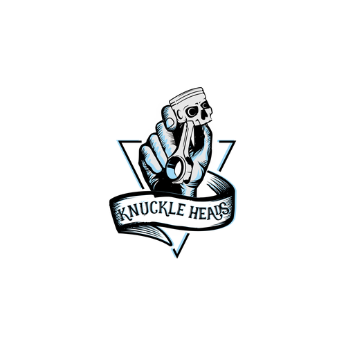 Knuckleheads Logo Knucklehead" Sticker For Sale By Rogue Design
