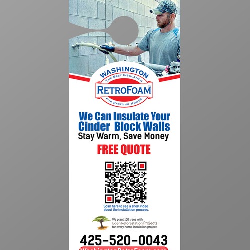 Designs | Washington RetroFoam Door Hanger 1 | Postcard, flyer or print ...