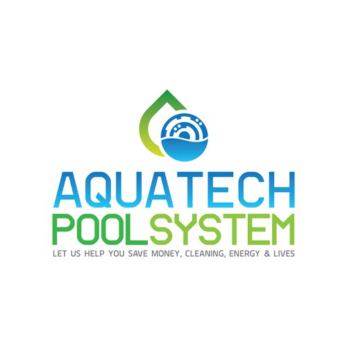 logo for AquaTech Pool Systems | Logo design contest