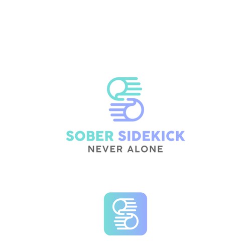 Designs | Design powerful Icon for the Sober Sidekick app | Logo design ...