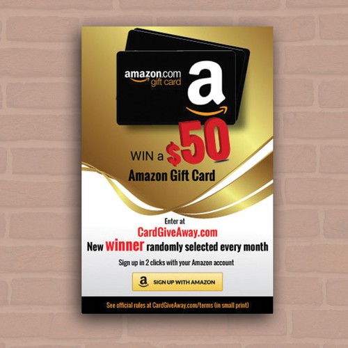 Gift Card Flyer for Acrodo | Postcard, flyer or print contest