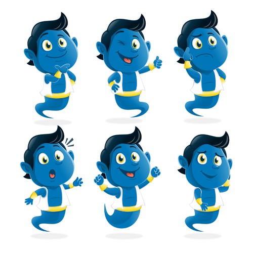 Designs | Genie Character | Character or mascot contest