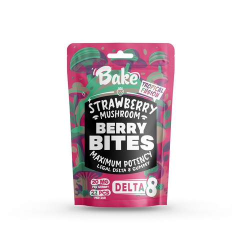 Designs | FUN MUSHROOM GUMMIES POUCH FOR 21+ | Product packaging contest