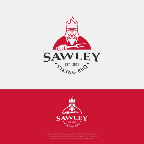 Designs | Viking Inspired BBQ Food Delivery Needs a Logo | Logo ...