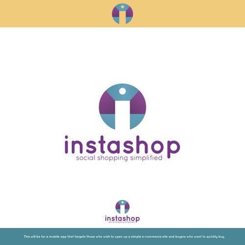Create a unique and memorable logo / business card for Instashop's ...