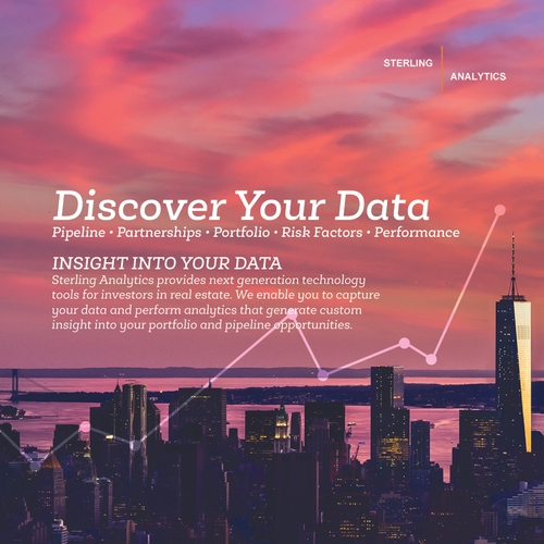 Create a print magazine ad for an portfolio analytics software company ...