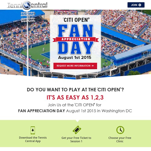 Designs | Fan Appreciation Day Landing Page | Landing page design contest