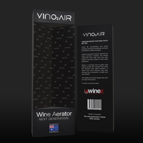 Designs | vino2air Packaging | Product packaging contest