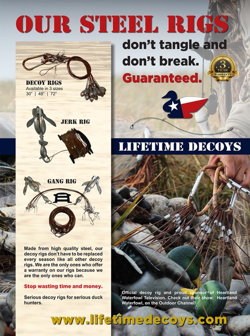 Create a full-page ad for a waterfowl hunting magazine | Postcard ...