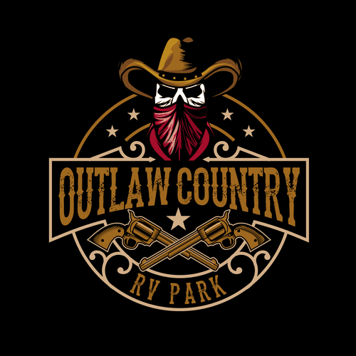 Designs | Outlaw County for an RV park | Logo design contest