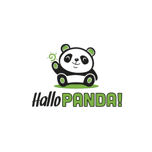 Hello Panda Logo