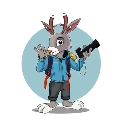 Design a Jackalope Mascot for Douglas, Wyoming | concurso personagem ou ...