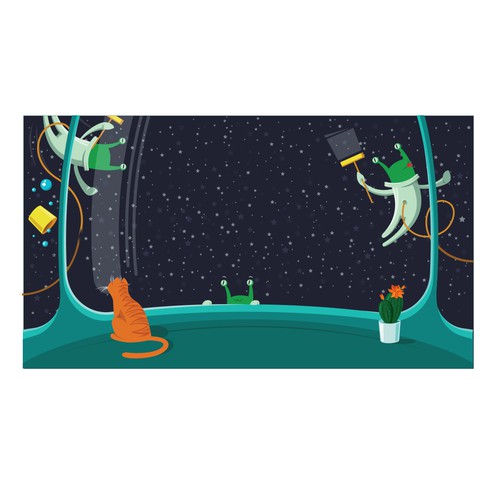 Designs | Community Contest | Illustrate your happy place as a virtual ...