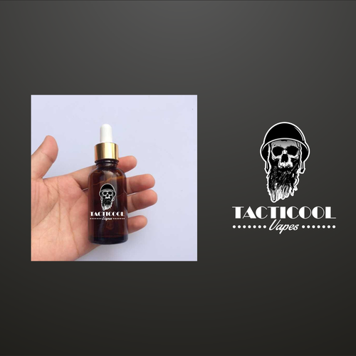Tacticool Vapes bottle logo | Logo design contest