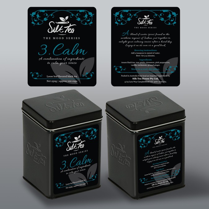 Label for a tea company | Product packaging contest