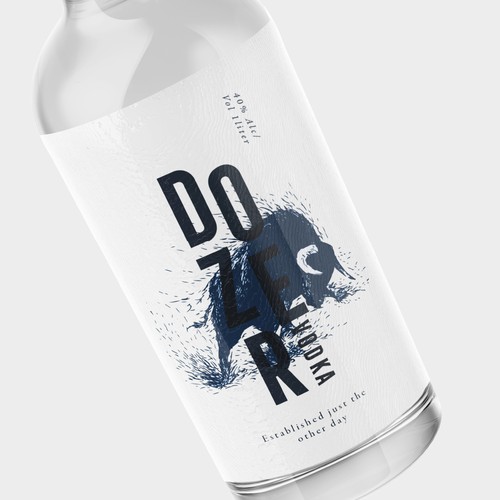 Designs | Vodka Label | Product label contest