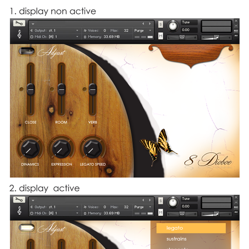 User Interface (UI) for Music Software Instrument | Other web or app ...
