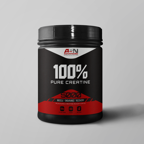 Create a unique label for our Creatine Powder Supplement | Product ...