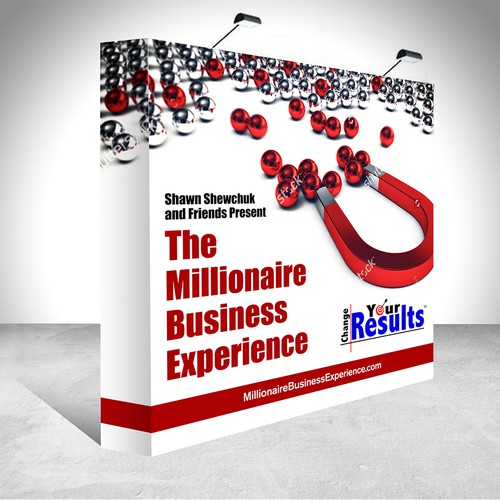 Design Business Seminar Stage Backdrop | Poster contest