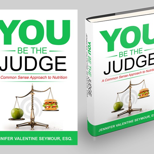 Create a cover for a nutrition book. | Book cover contest