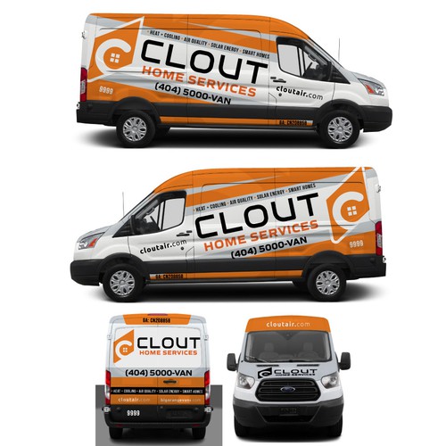 Design an ICONIC Van Wrap for Home Services Start-up | Car, truck or ...