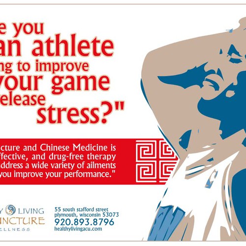 4X6 Banner for Healthy Living Acupuncture | Banner ad contest